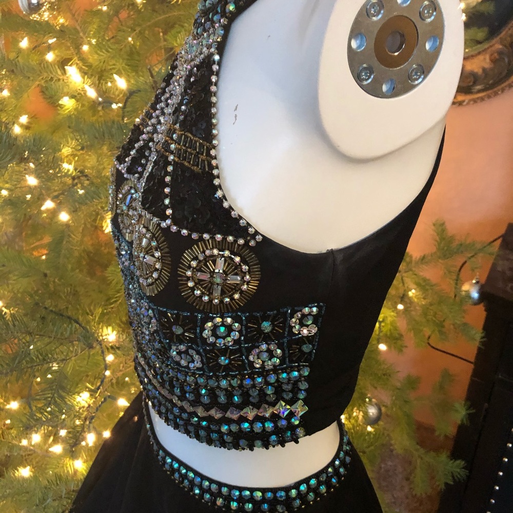 Crystal Doll Prom Dress With Beautiful Detail - Gem